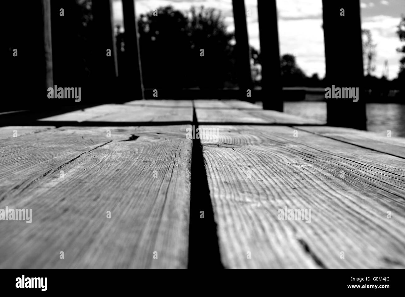 Footbridge, Pathway, Path, Road, Way, Perspective, Wood pathway, Wood ...