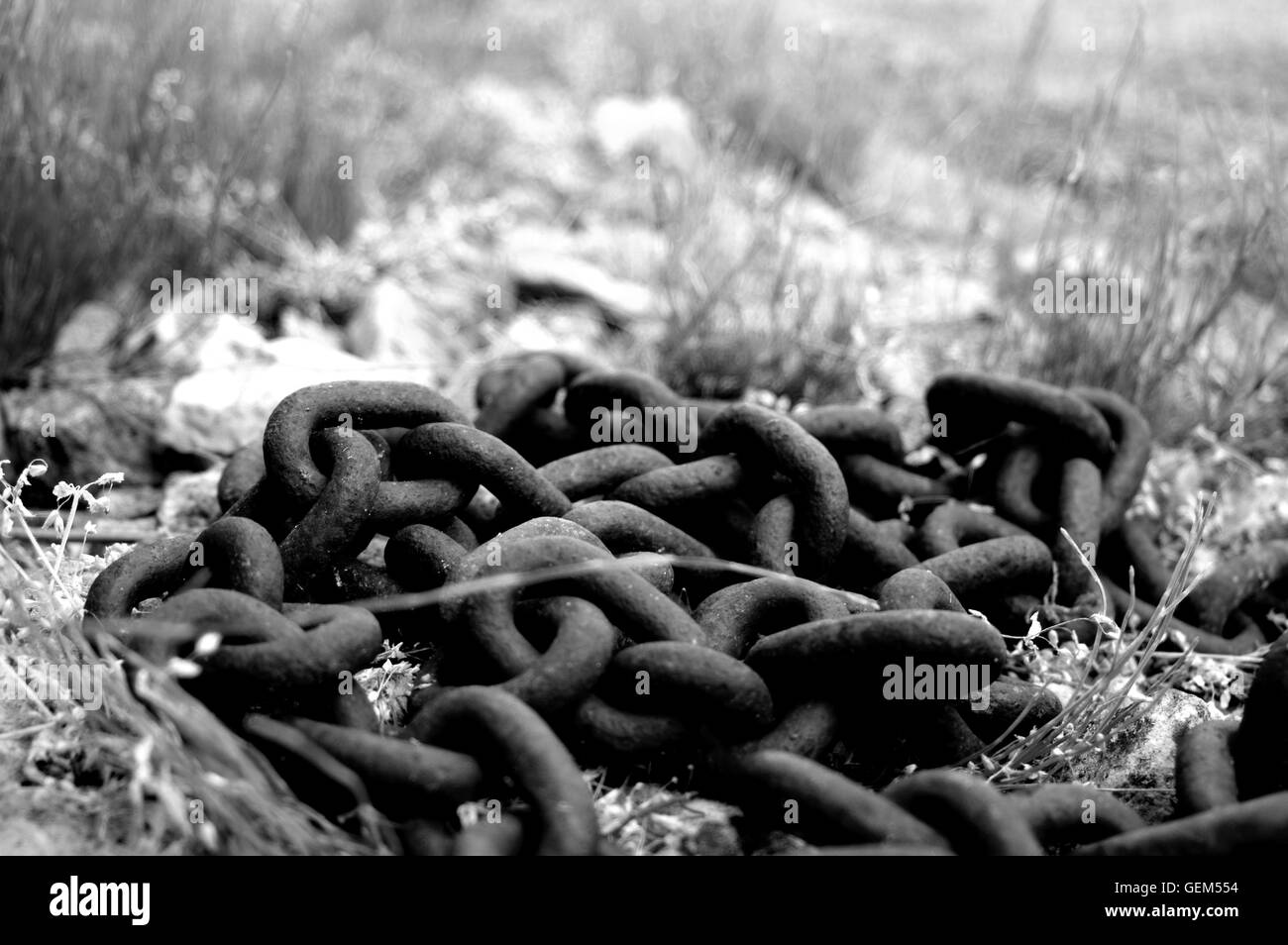 Chain, Industrial, Industry, Catena Stock Photo - Alamy