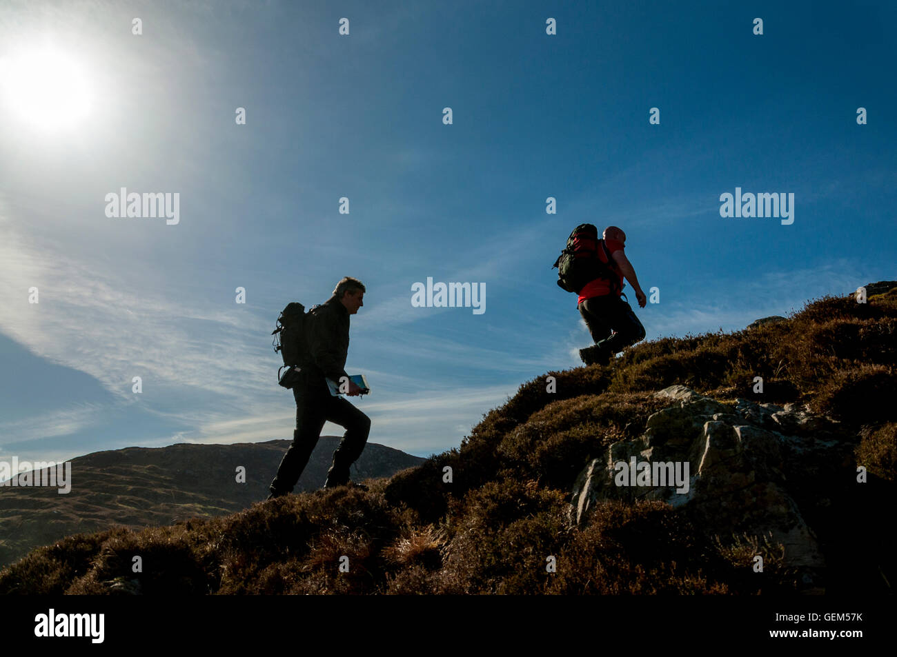 Walkers compass map hi-res stock photography and images - Alamy