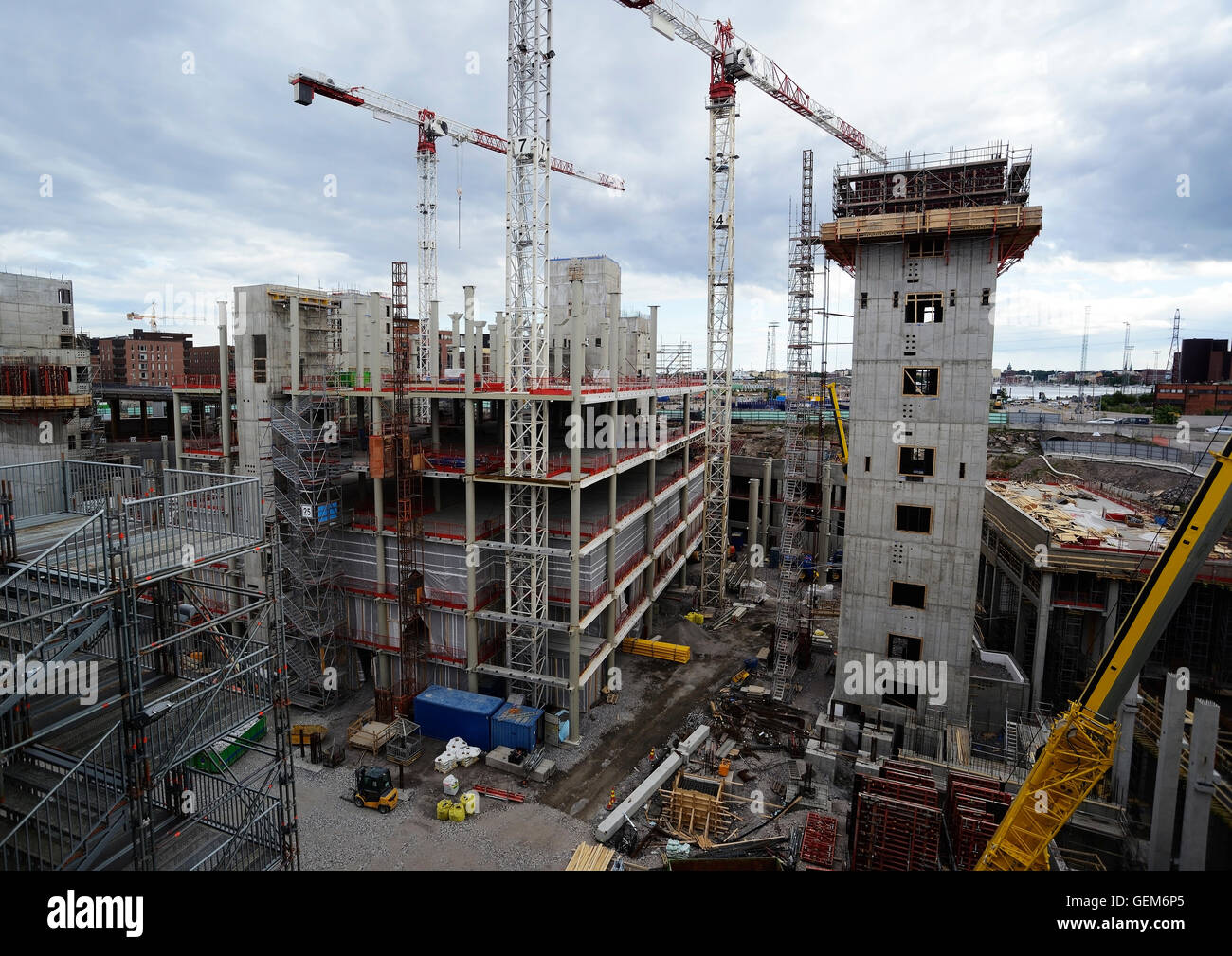 Construction site from above hi-res stock photography and images - Alamy