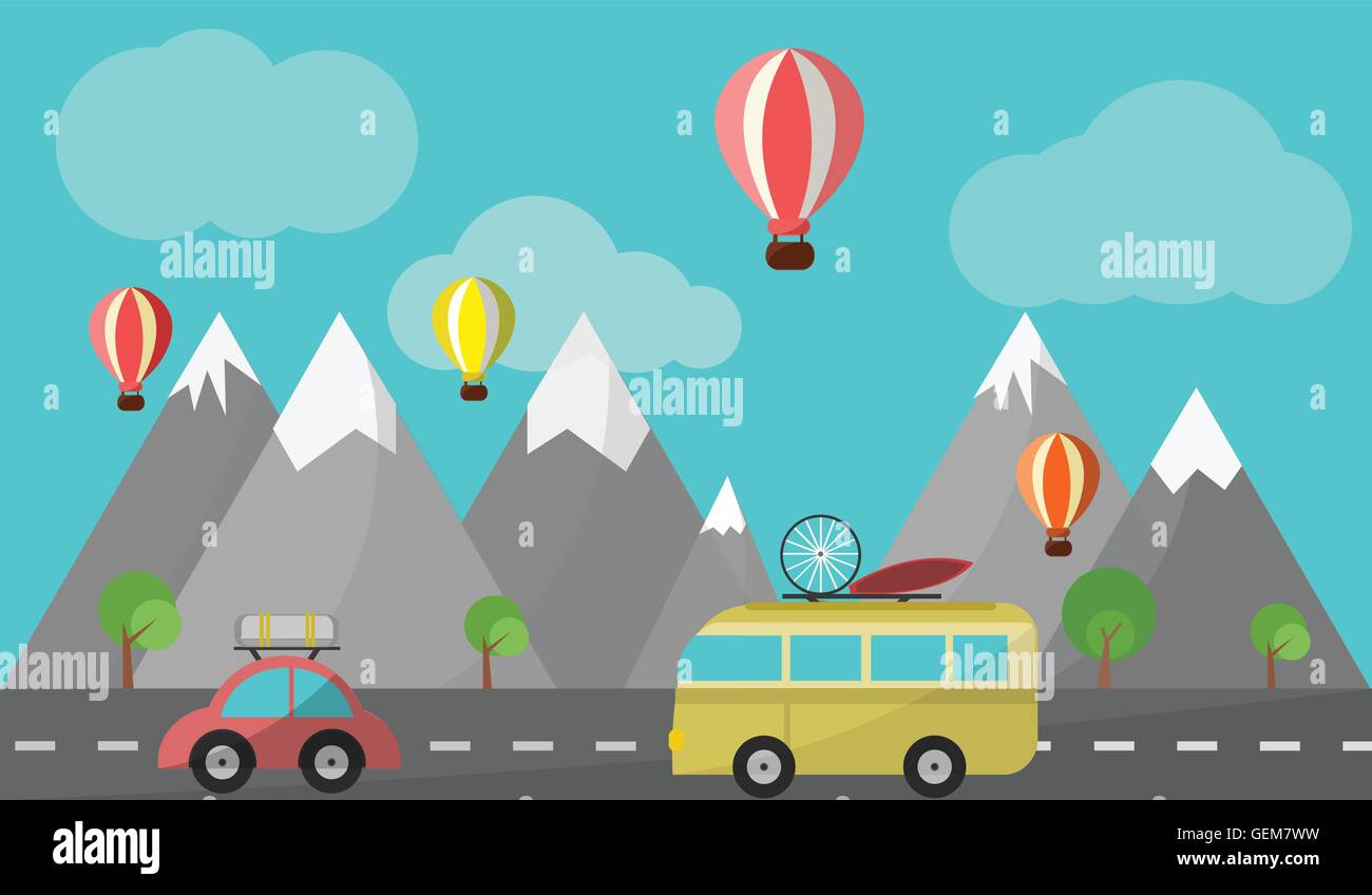 Go on holiday Stock Vector Images - Alamy