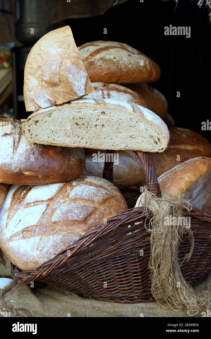 loaves of bread Stock Photo - Alamy