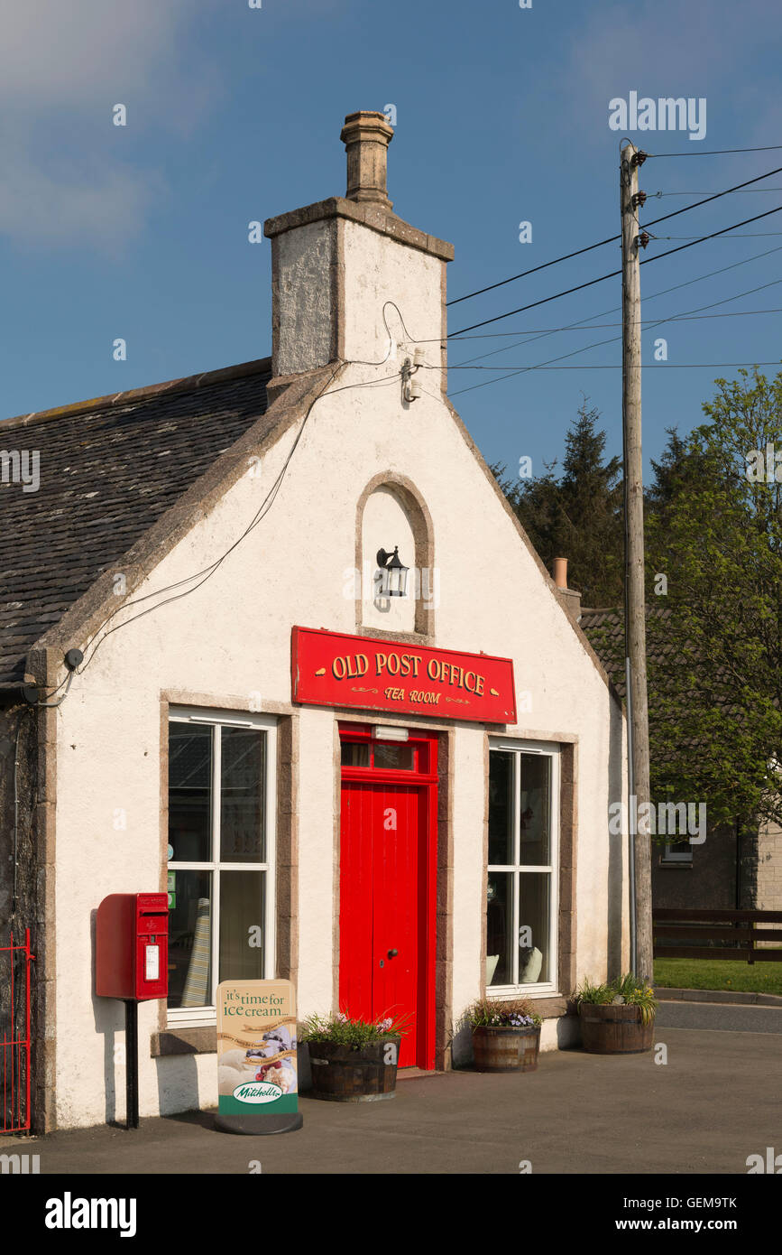 The Old Post Office Tearoom, Chapel of Garioch Stock Photo - Alamy