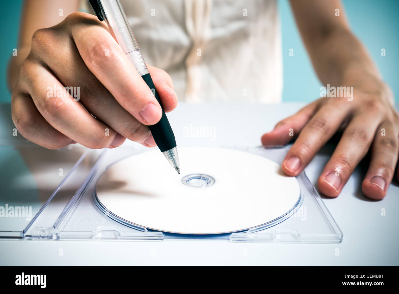 Cd writing hi-res stock photography and images - Alamy
