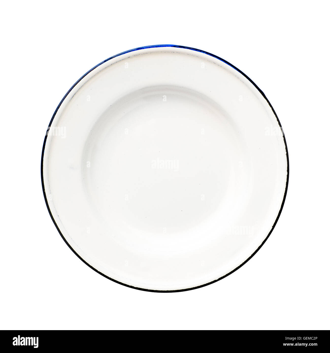 White vintage plate hi-res stock photography and images - Alamy