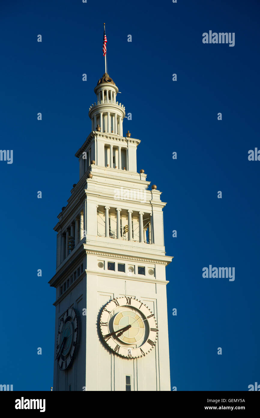 San Francisco Ferry Building, Embarcadero, San Francisco, California ...