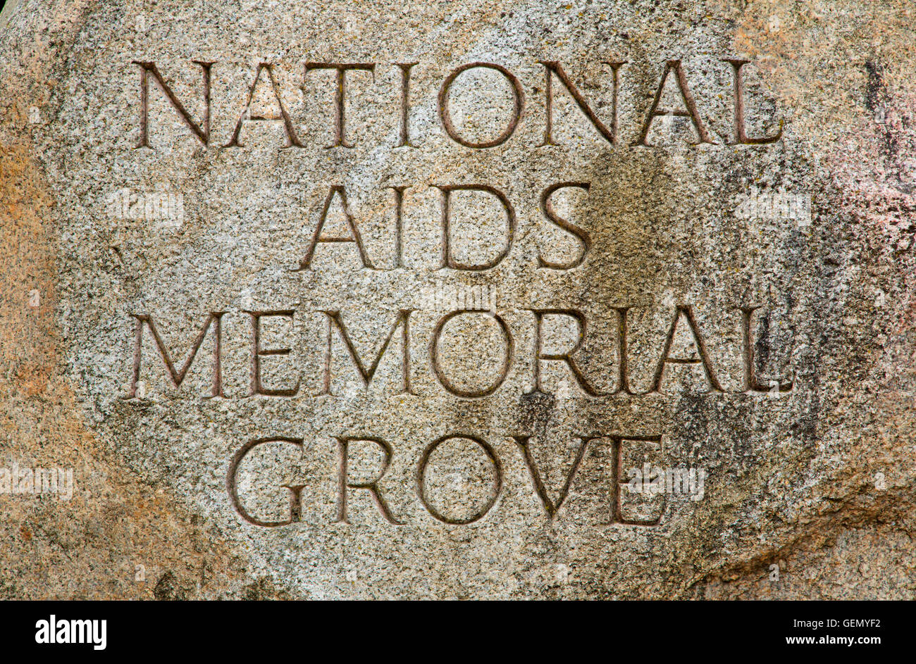 National AIDS Memorial, Golden Gate Park, San Francisco, California ...