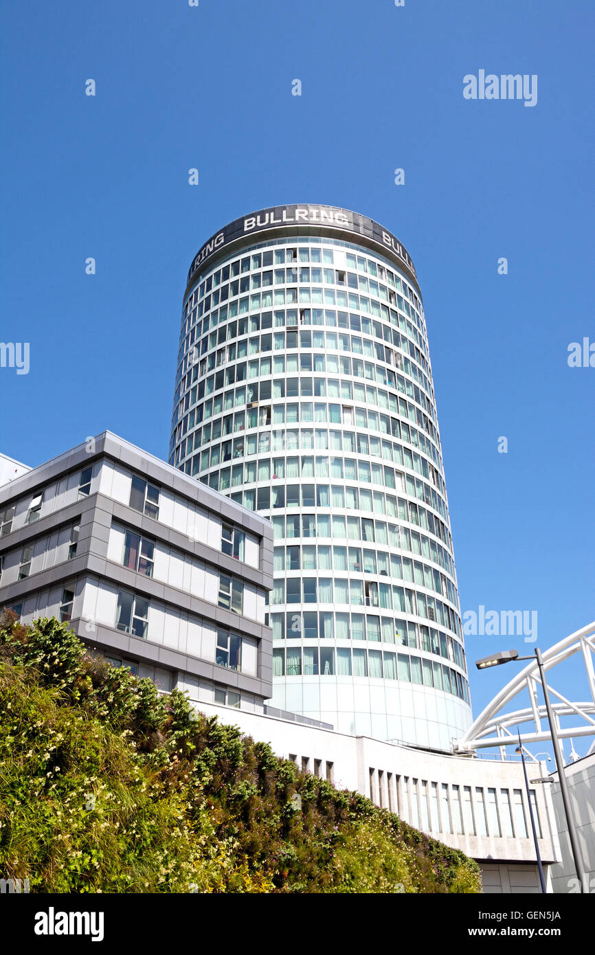 View of the Bullring building at New Street, Birmingham, England, UK ...