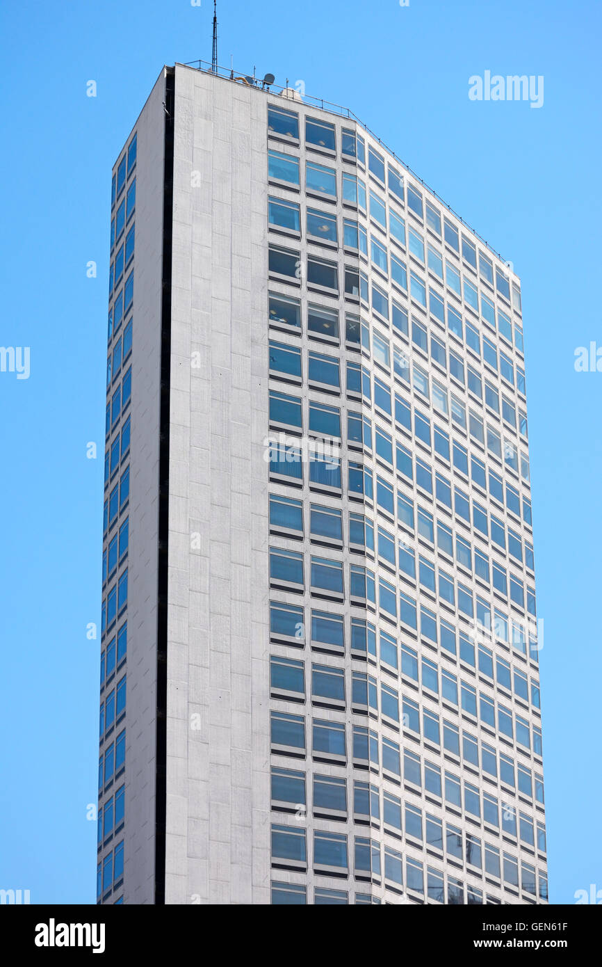 View of the Alpha Tower grade II listed office building, Birmingham ...