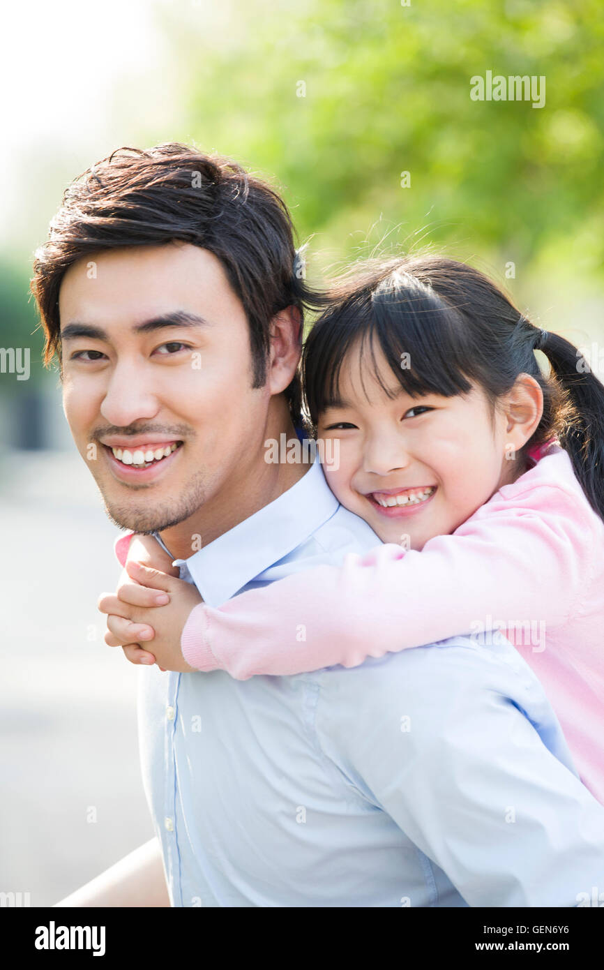 Young chinese father daughter on hi-res stock photography and images ...