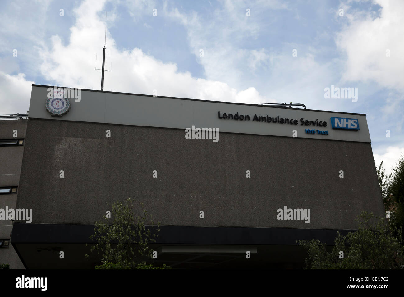 London Ambulance Service Headquarters in London Stock Photo - Alamy