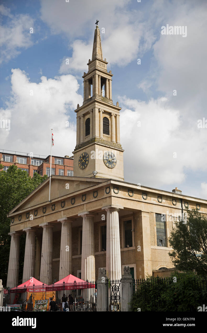 St John's Church in Waterloo London Stock Photo - Alamy