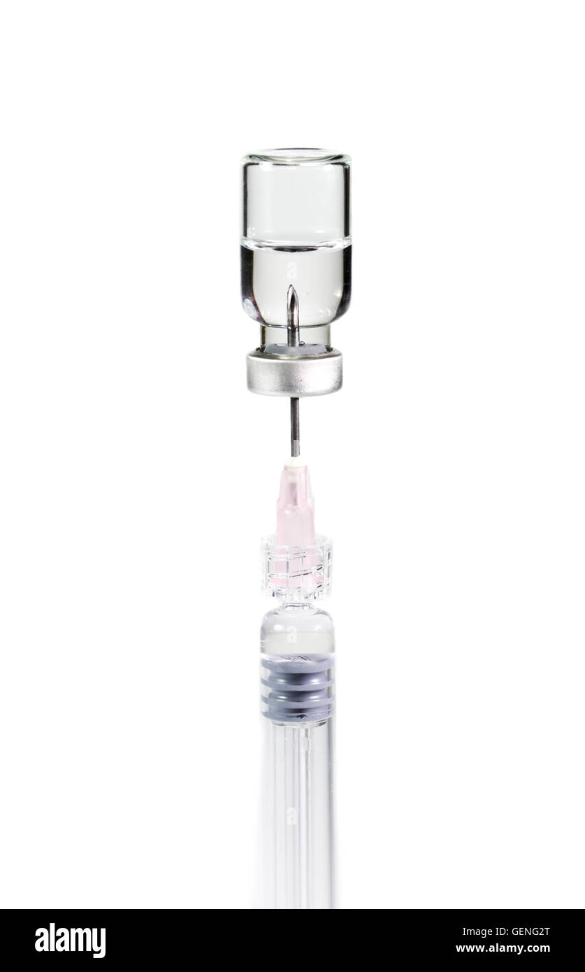 A single dose vial on the white blackground Stock Photo - Alamy