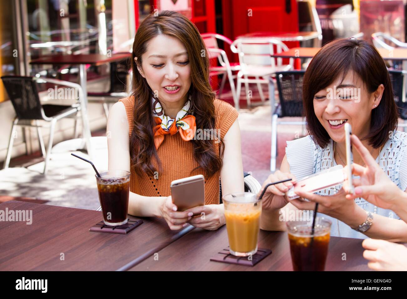 Women operating hi-res stock photography and images - Alamy