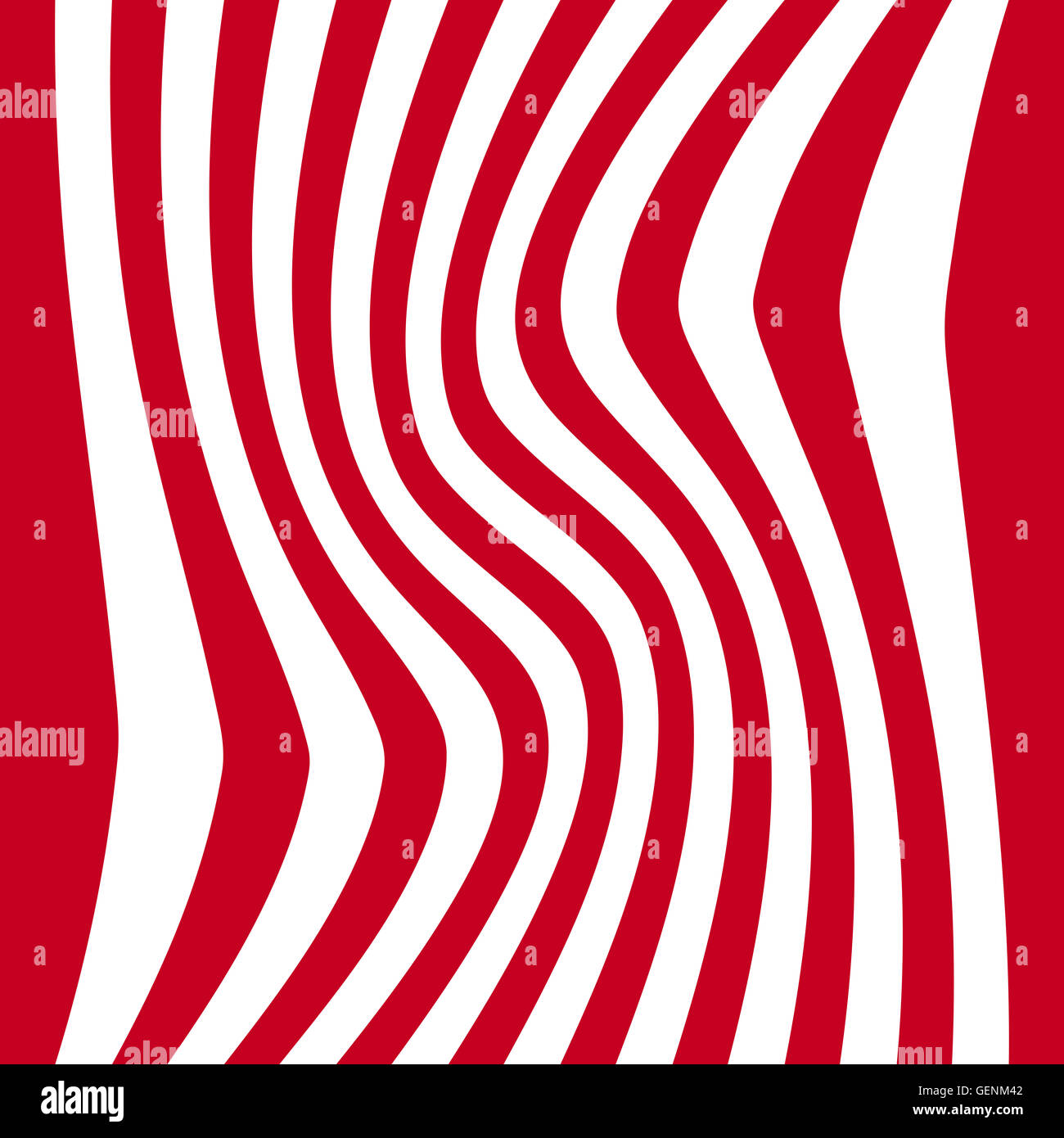 Striped abstract background. red and white zebra print. illustration ...