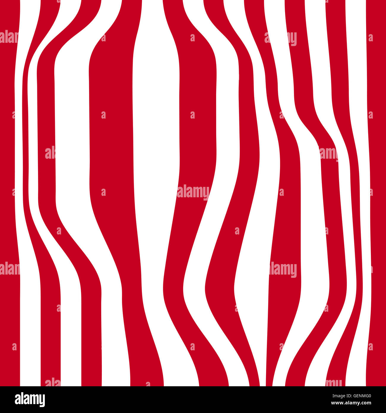 Striped abstract background. red and white zebra print. illustration ...