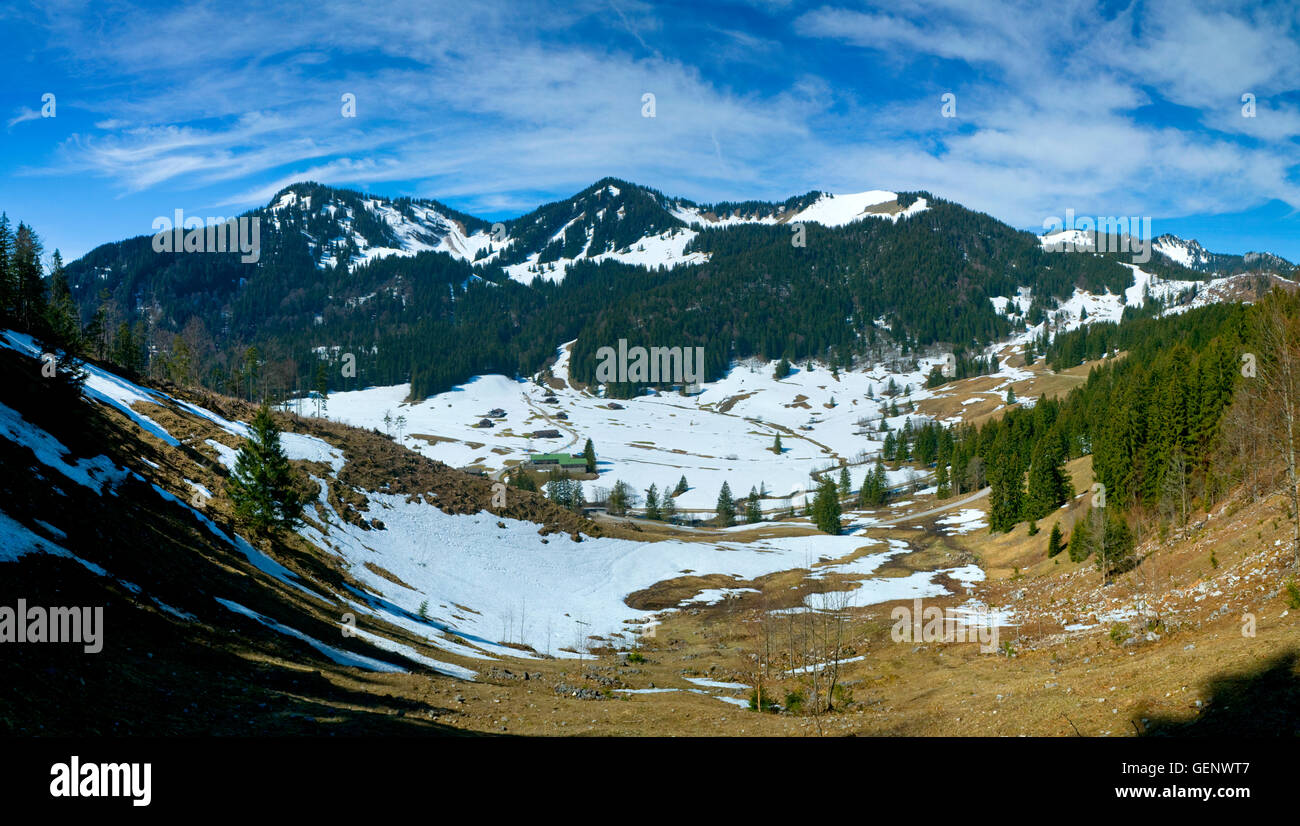 Schliersee mountains, Stolzenberg (peak), Rotkopf (peak), Rosskopf ...
