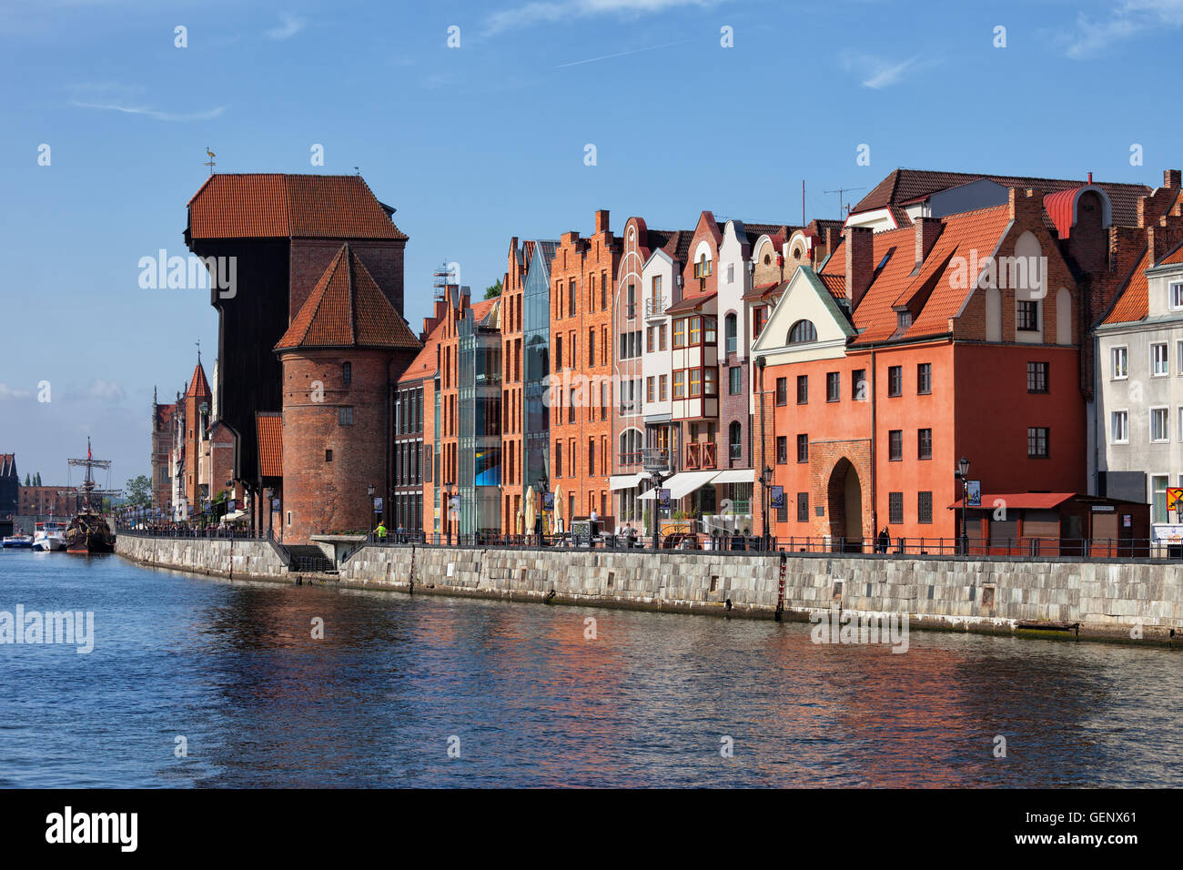 Gdansk waterfront crane hi-res stock photography and images - Alamy