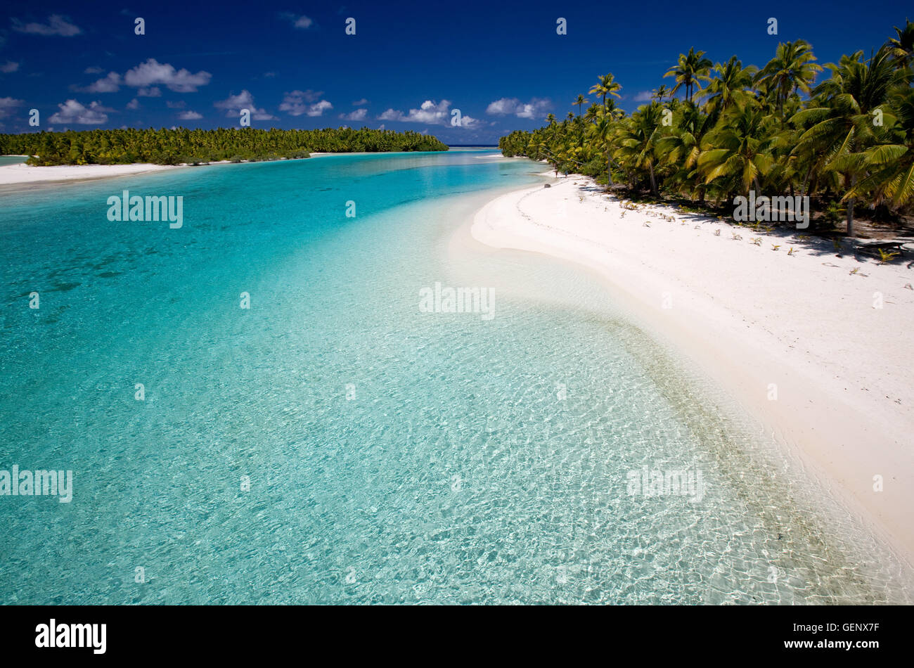 One Foot Island Stock Photo - Alamy