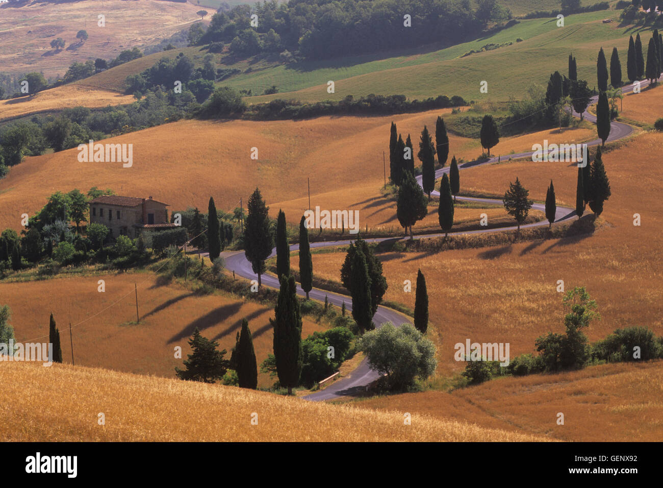 Val d'Orcia, Tuscany Stock Photo - Alamy