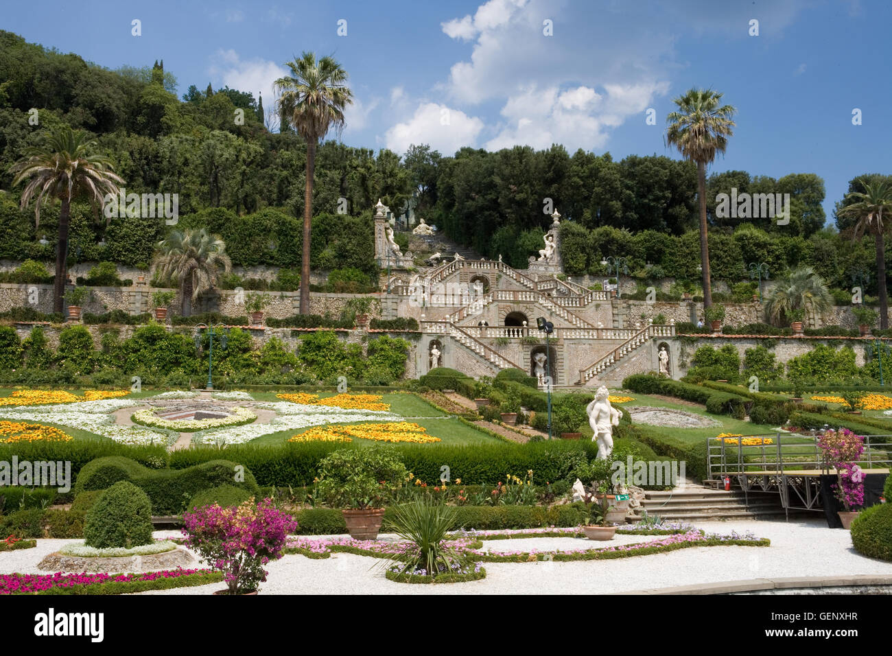 Villa garzoni garden hi-res stock photography and images - Alamy