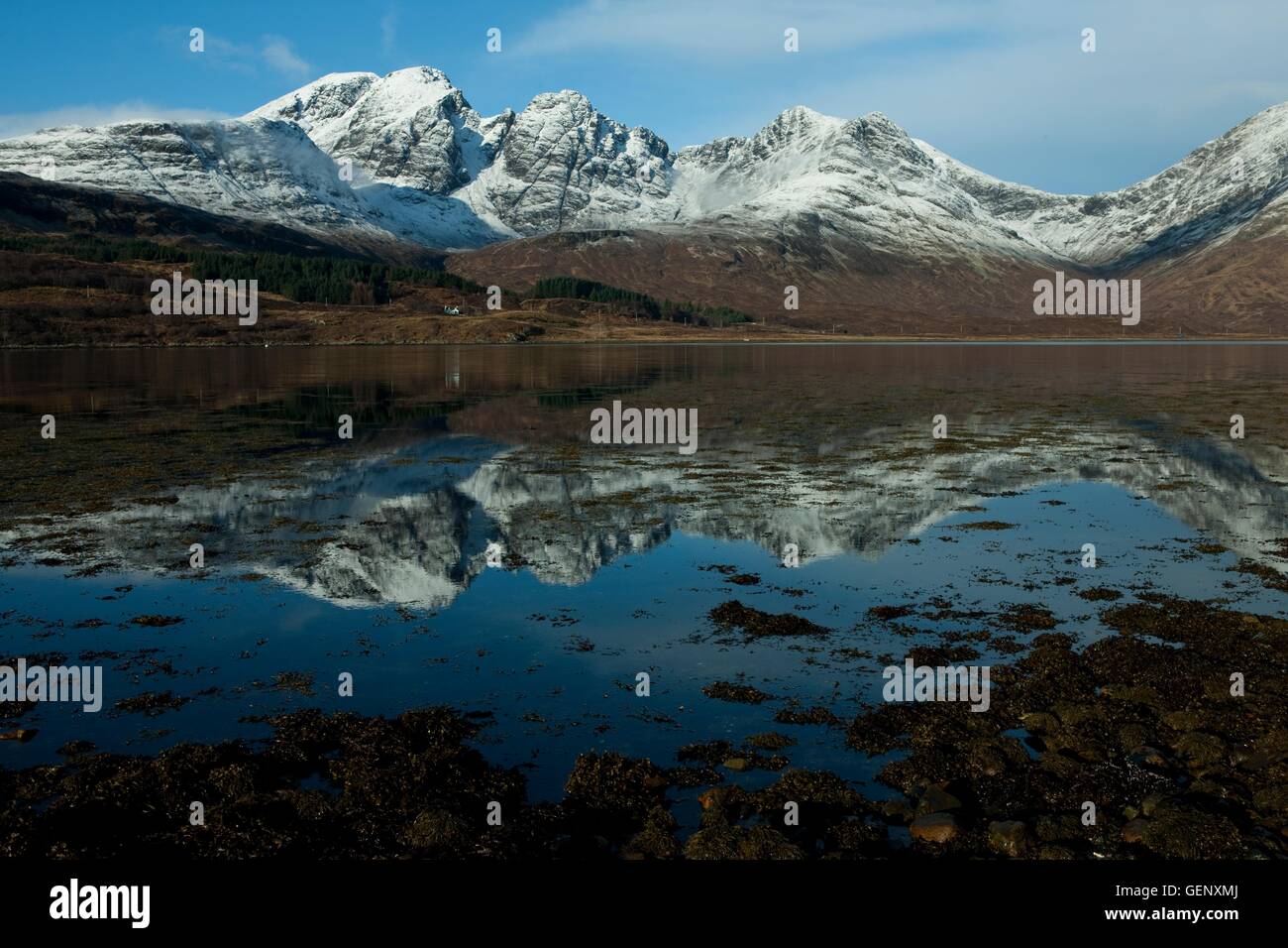 Cuillin mountain ranges hi-res stock photography and images - Alamy