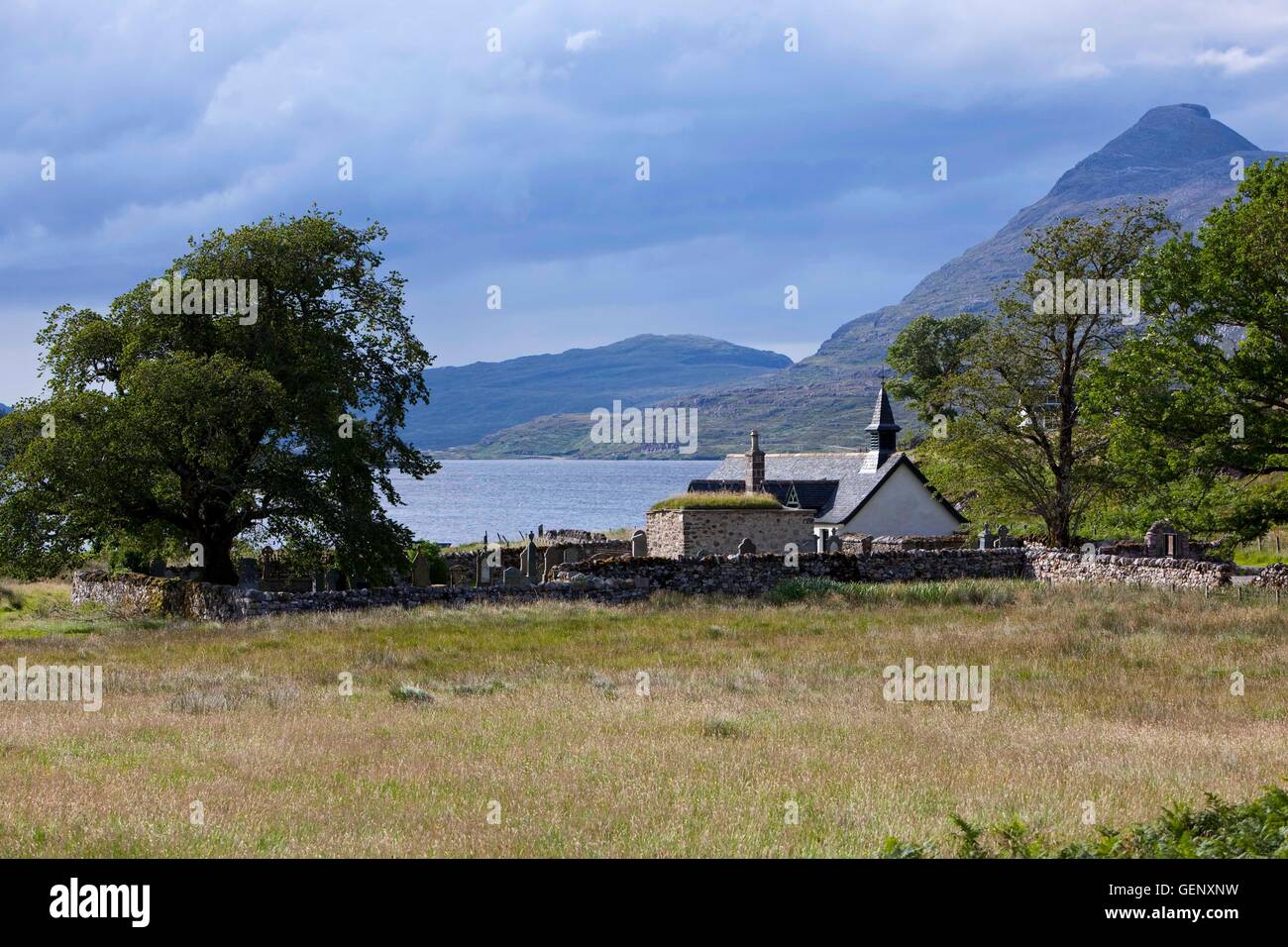 Loch Assynt, Scotland Stock Photo - Alamy