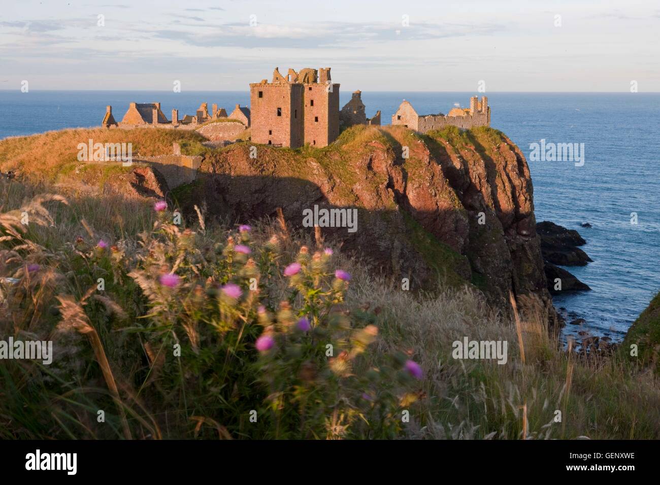 Dunottar Castle, Scotland Stock Photo - Alamy