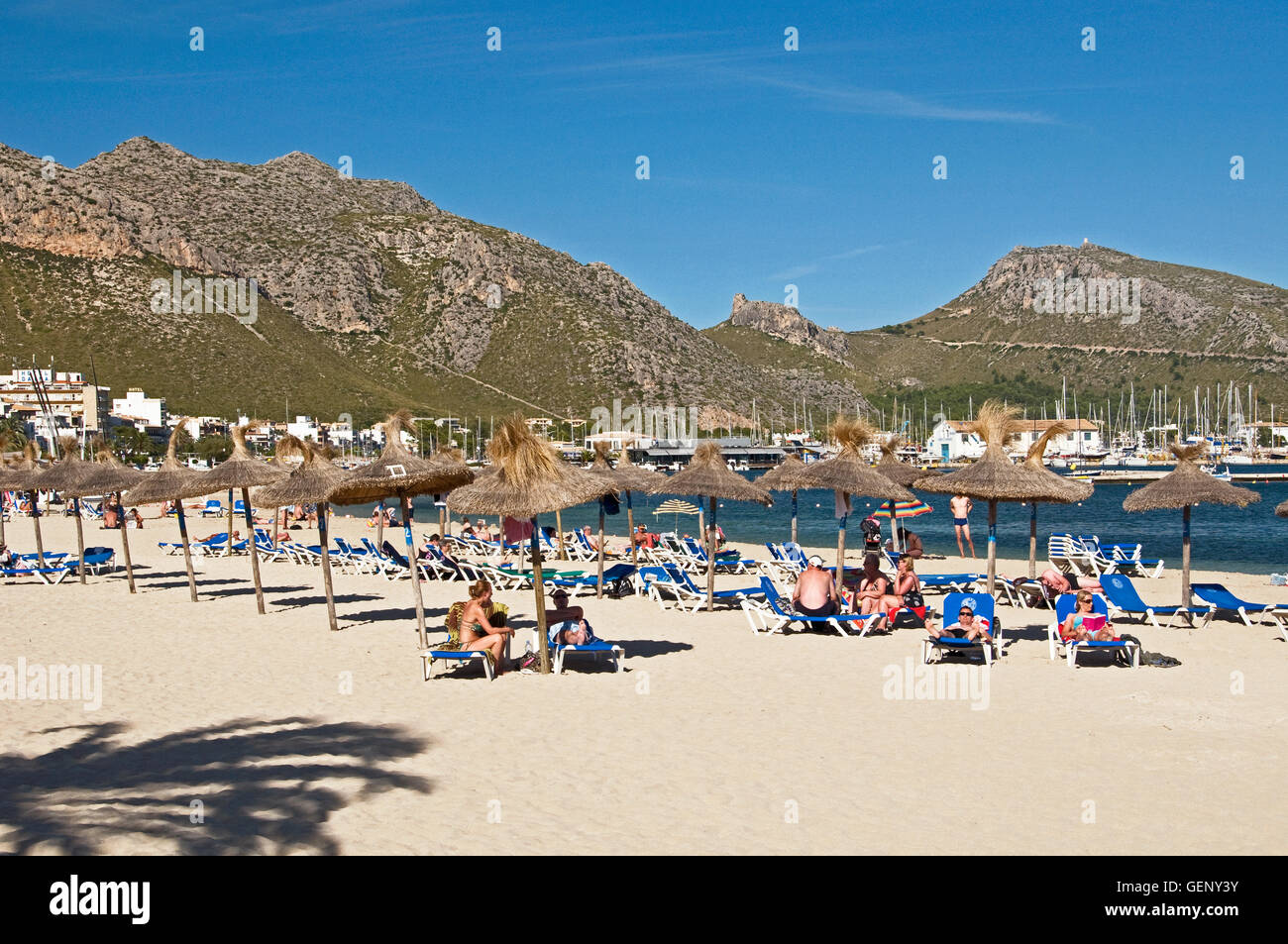 Port des Pollenca, Majorca Stock Photo - Alamy