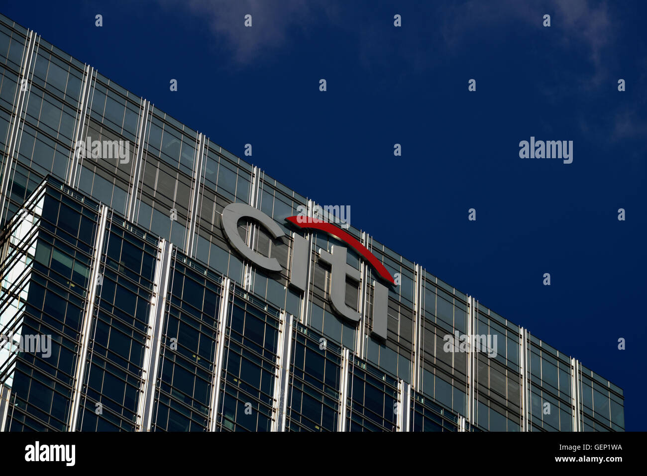 Citigroup tower, Citibank Headquarters, 25 Canada square, Canary Wharf ...