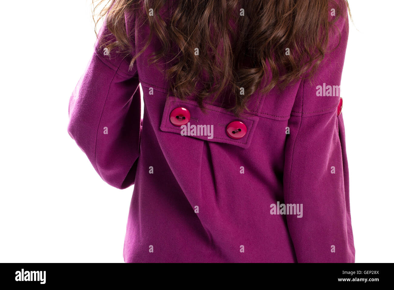 Coat back view hi-res stock photography and images - Alamy