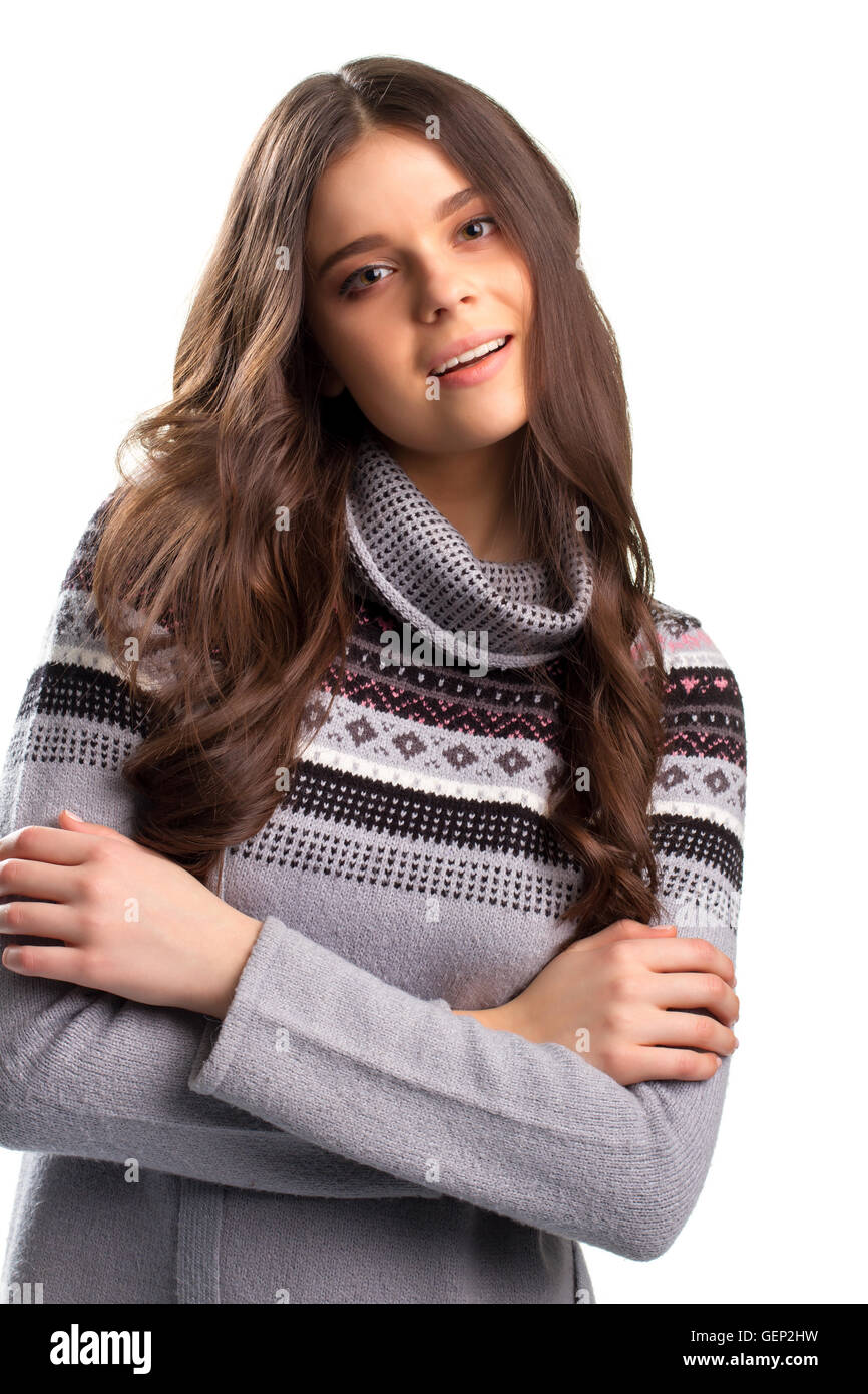 Lady face hi-res stock photography and images - Alamy