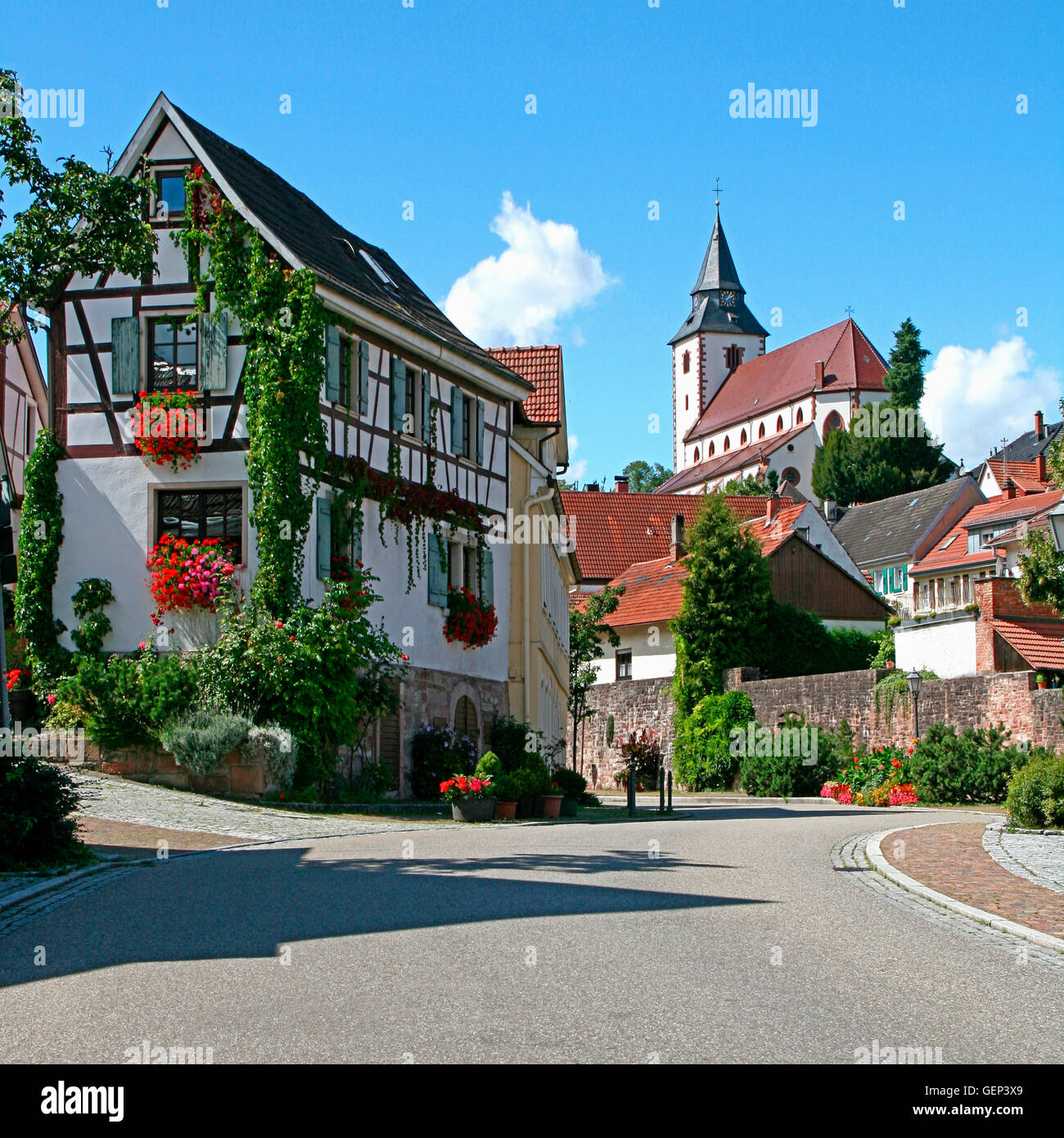 Church of Our Lady, Gernsbach Stock Photo - Alamy