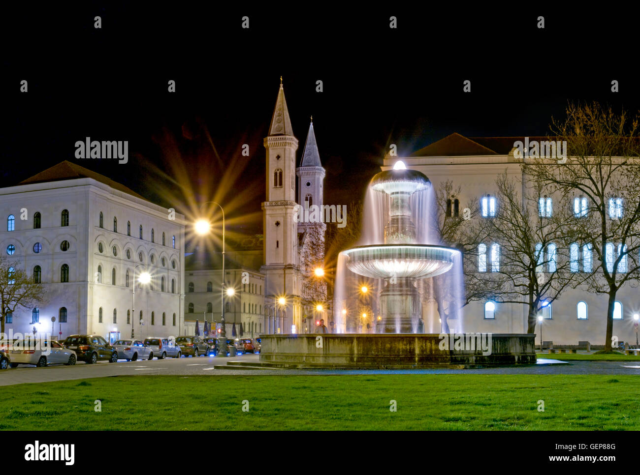 Ludwigskirche, Ludwig Maximilians University, Munich Stock Photo - Alamy
