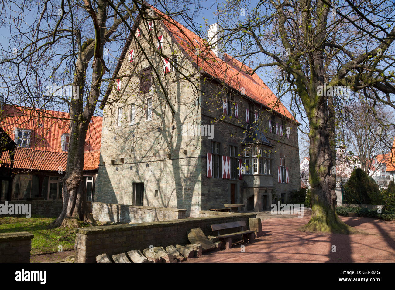 Romanesque House, Soest Stock Photo - Alamy