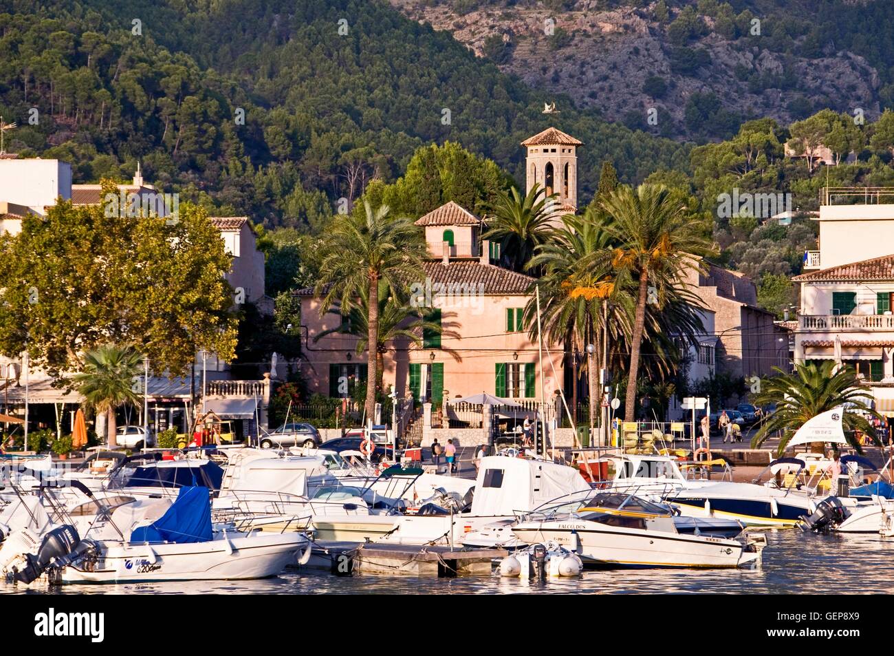 Port de Soller, Majorca Stock Photo - Alamy