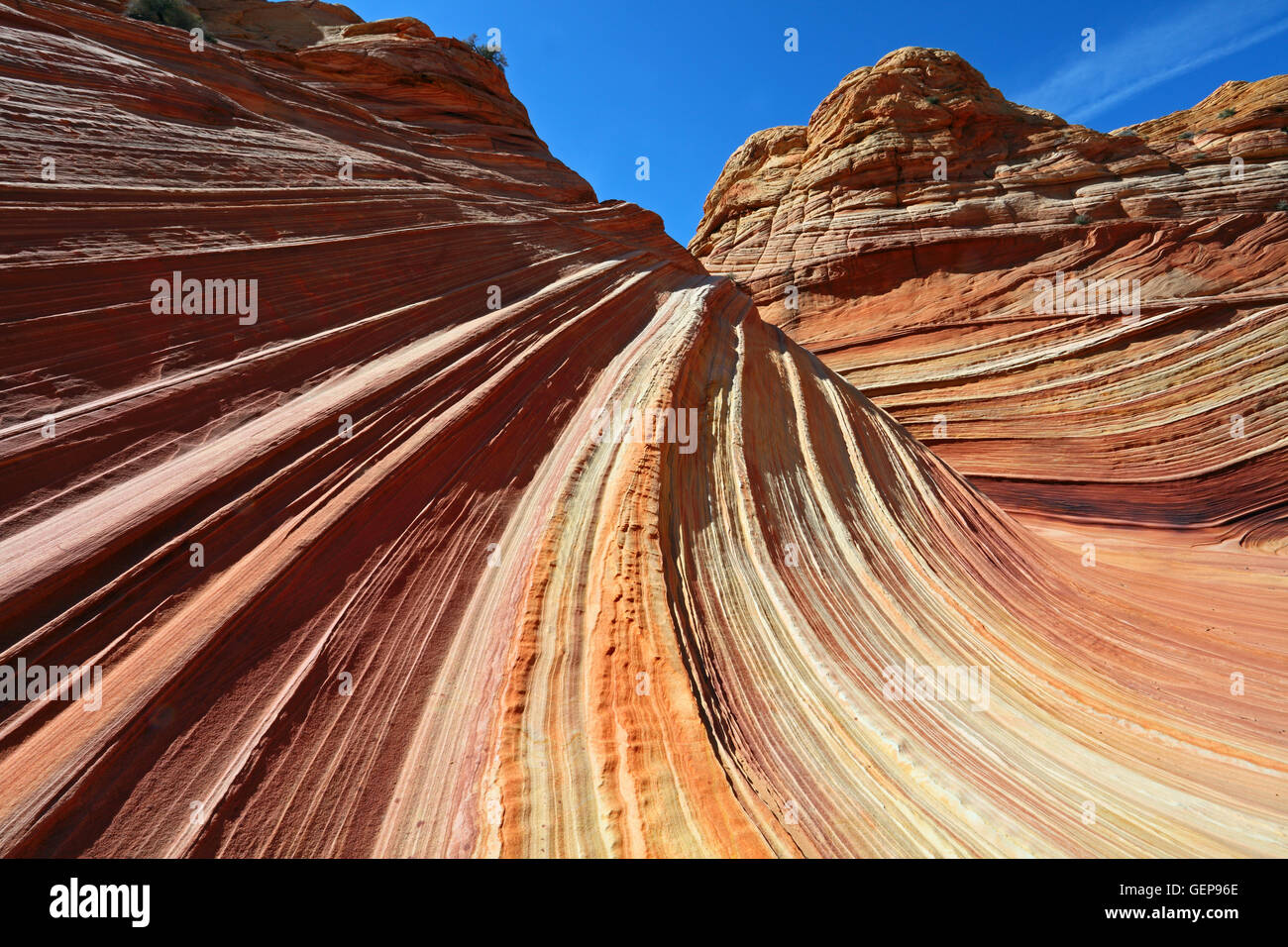 Wavelike texture hi-res stock photography and images - Alamy