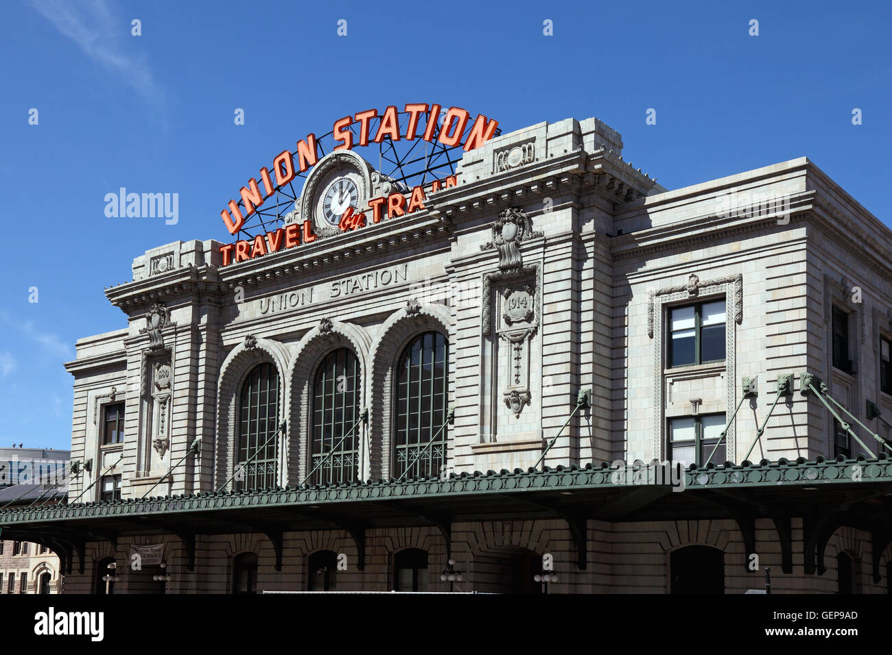 Union Station 1881, Denver Stock Photo - Alamy