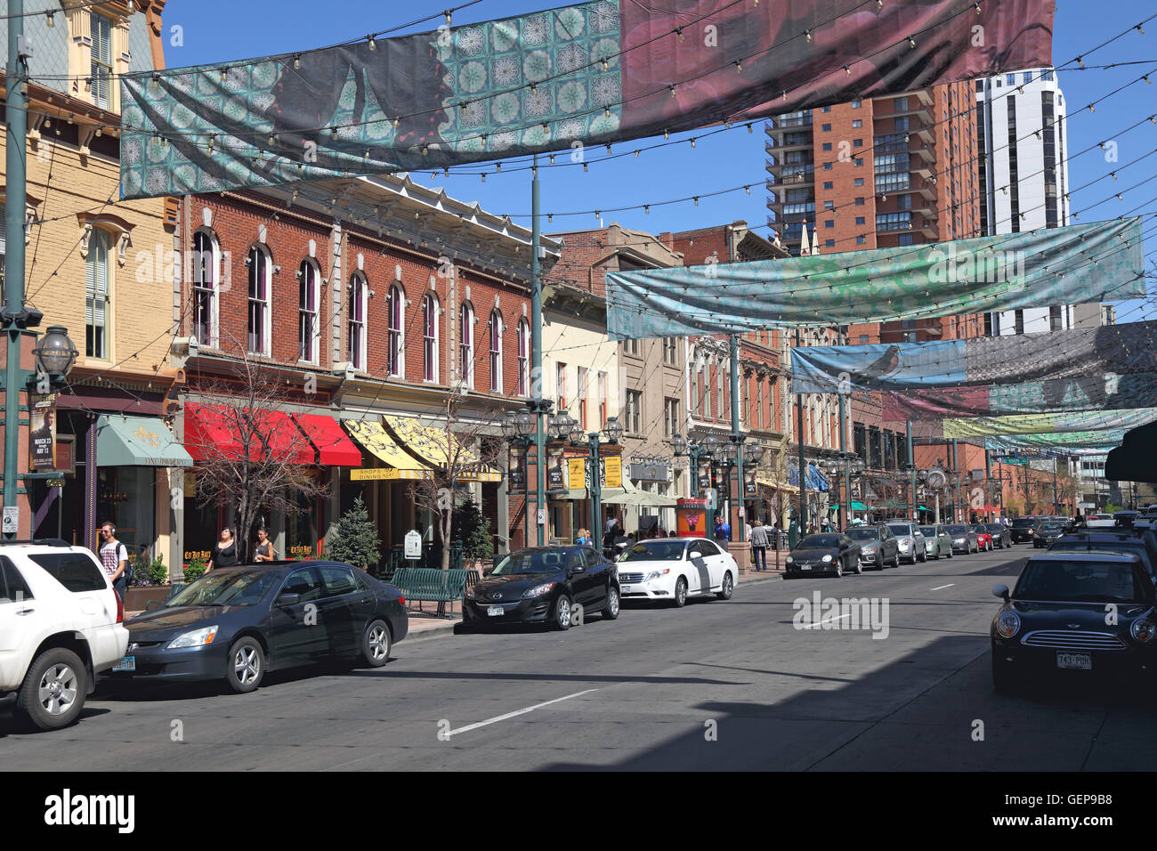 Larimer Street, Denver Stock Photo - Alamy