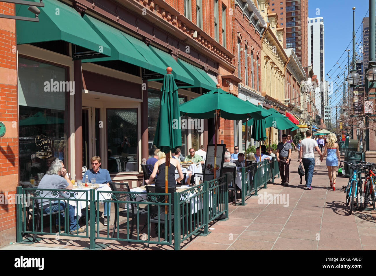 Larimer Street, Denver Stock Photo - Alamy