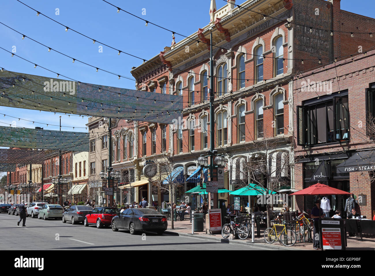 Larimer Street, Denver Stock Photo - Alamy