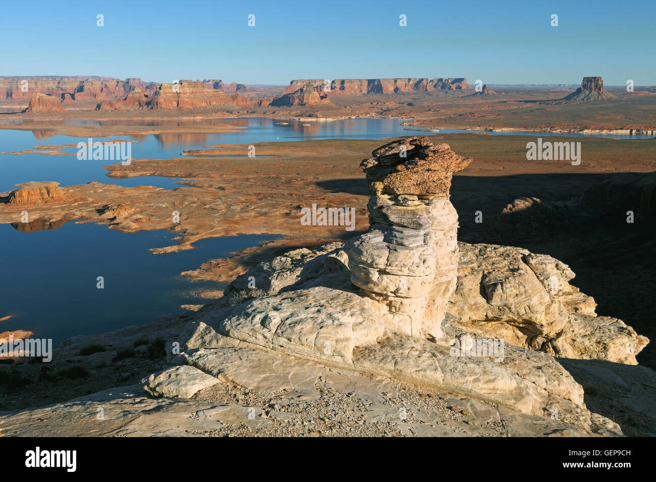 Alstrom Point at Lake Powell, Utah Stock Photo - Alamy