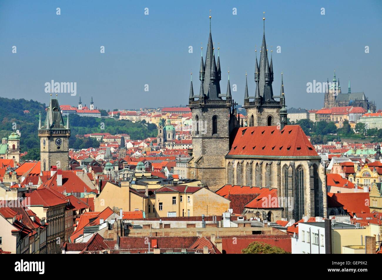 Tyn Cathedral, Prague Stock Photo - Alamy