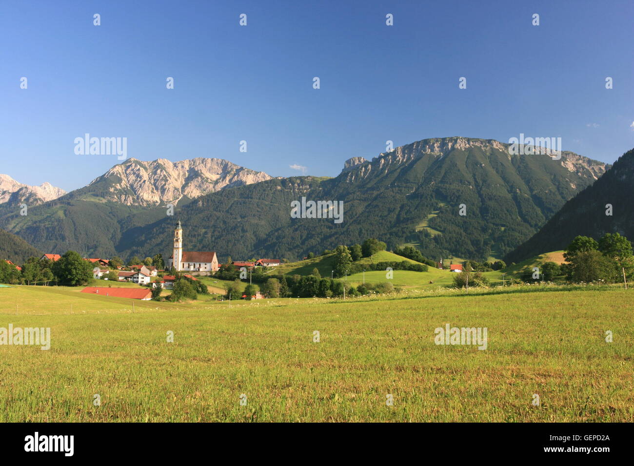 Bavarian alps breitenberg mountain bavaria hi-res stock photography and ...