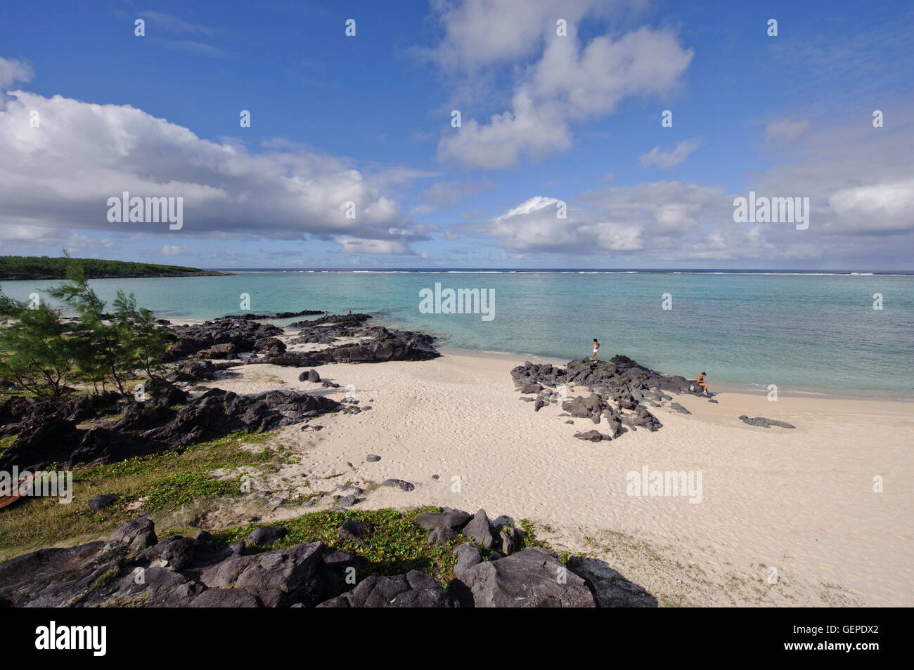 geography / travel, Mauritius, Rodrigues, beach Stock Photo - Alamy