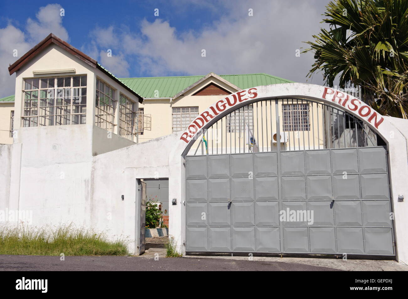geography / travel, Mauritius, Rodrigues, Rodrigues Prison Stock Photo ...