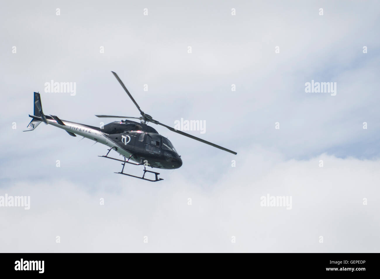 Police helicopter take off hi-res stock photography and images - Alamy