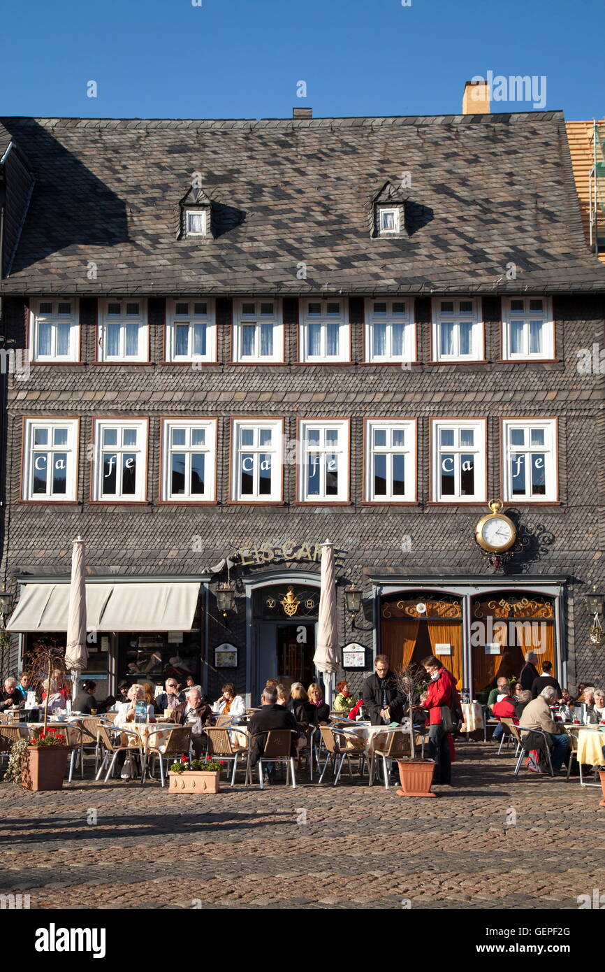 geography / travel, Germany, Lower Saxony, Harz Mountains, Goslar ...