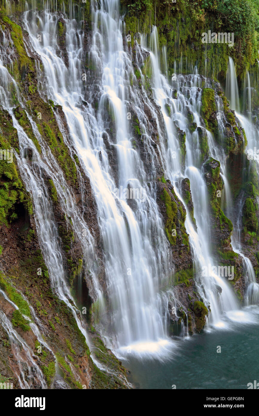 geography / travel, USA, California, McArthur-Burney Falls, Cascade ...