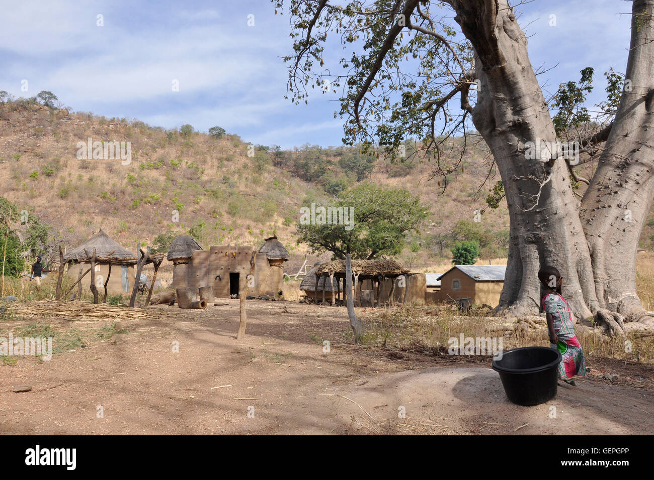 Togo, Atakora region, traditional village Stock Photo - Alamy